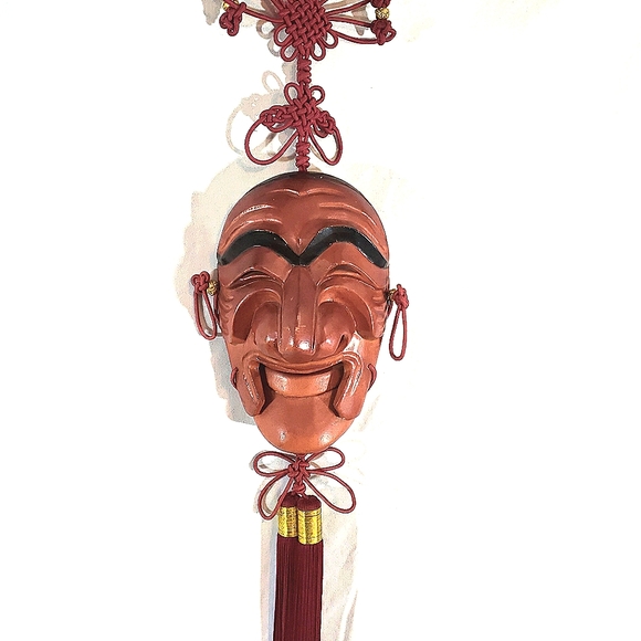 Wall Decor | Korean Traditional Hahoetal Mask Korean Butcher Yangban ...